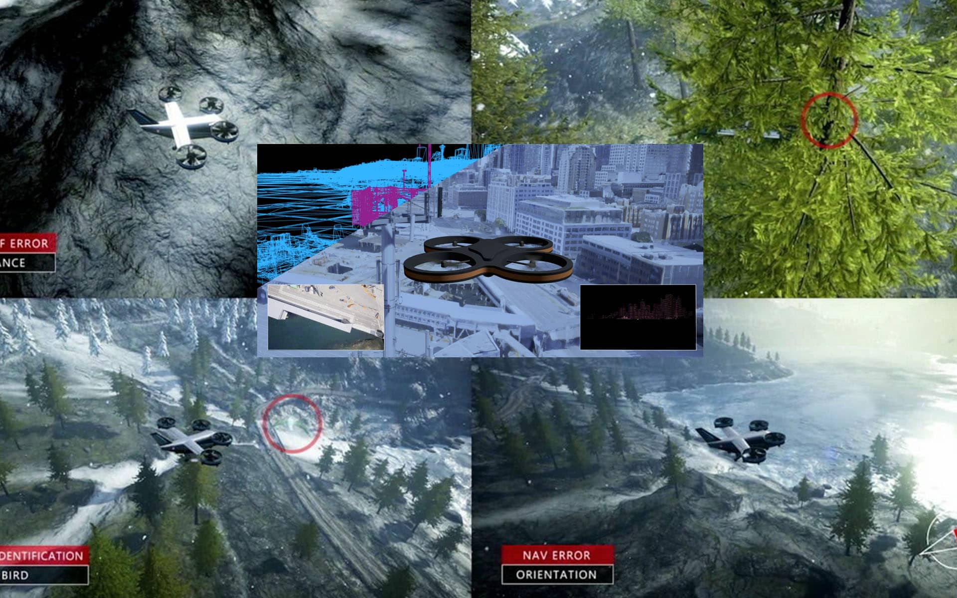 Plataforma inovadora AirSim da Microsoft treina drones autônomos em ...